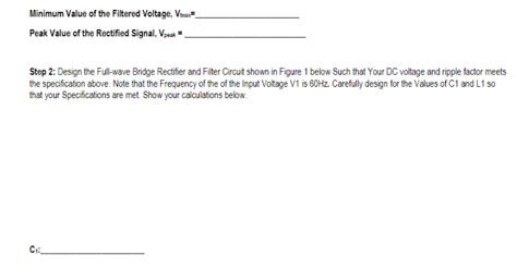 Question Design Of An AC DC Converter The Circuit Chegg Com