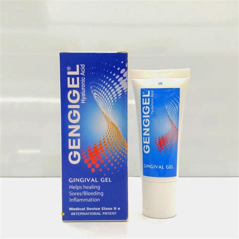 Gengigel Mouth Ulcer Hyaluronic Acid Gingival Gel 20ml Exp19 10