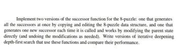 Answered Implement Two Versions Of The Successor Function For The 8