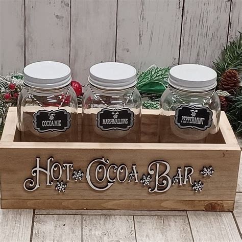 Hot Cocoa Bar Hot Cocoa Station Hot Cocoa Box Hot Chocolate Bar Hot