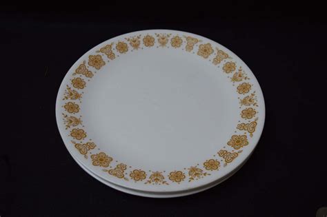 Vintage Corningware Corelle Butterfly Gold Corelle Dinner Plates Gold