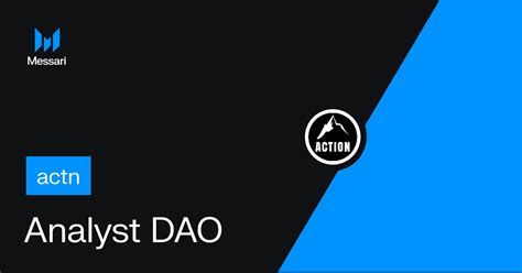 Analyst Dao Detailed Governance Process Messari