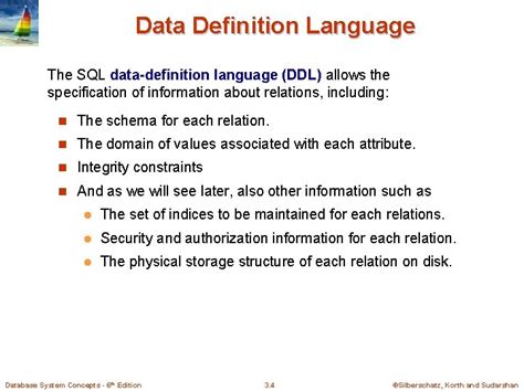 Chapter 3 Introduction To Sql Database System Concepts