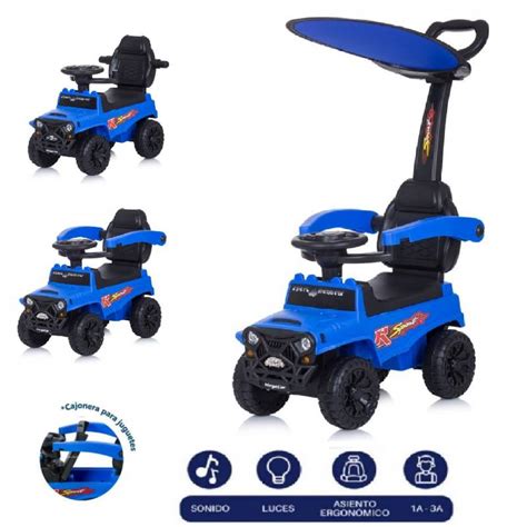 Ripley Bugui Fancy Musical Entrada Usb Timon Con Luces Azul