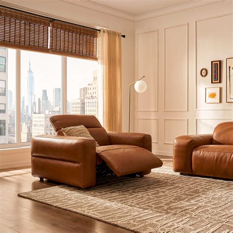 Jaron Leather Recliner Armchair Castlery Us
