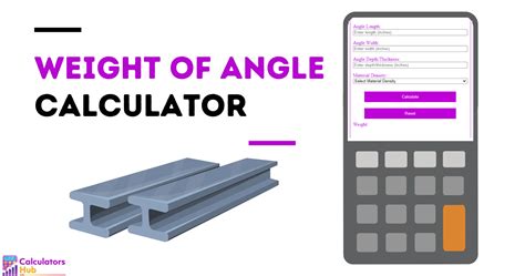 Weight Of Angle Calculator Online