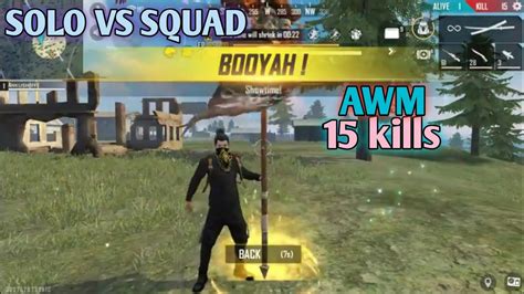 Solo Vs Squad Headshot Free Fire Headshot Solo Vs Squad Youtube