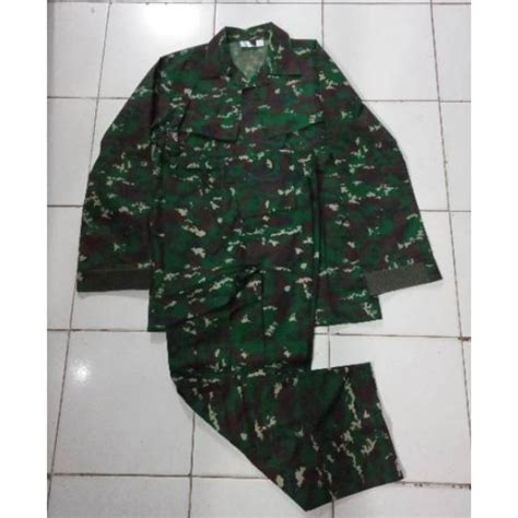 Jual 1 Stel Baju Pdl Nkri Jatah Pembagian Tni Shopee Indonesia