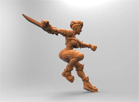 Cyberpunk Deadly Rouge 32mm Scale 3d Printed Resin Miniatures