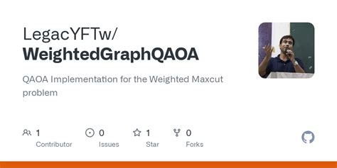 Github Legacyftwweightedgraphqaoa Qaoa Implementation For The Weighted Maxcut Problem