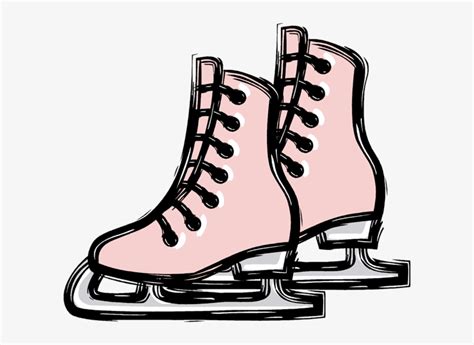 Ice Skate Pattern Clipart Free