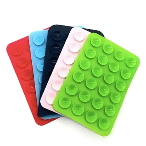 Silicone Suction Phone Case Adhesive Mount For Holder Mobile Phone Holder Vehicle Phone Holder
