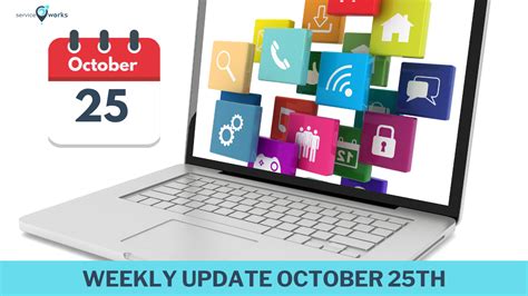 Weekly Update October 25th Serviceworks Academy