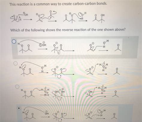 Solved This Reaction Is A Common Way To Create Carbon Carbon Chegg Com