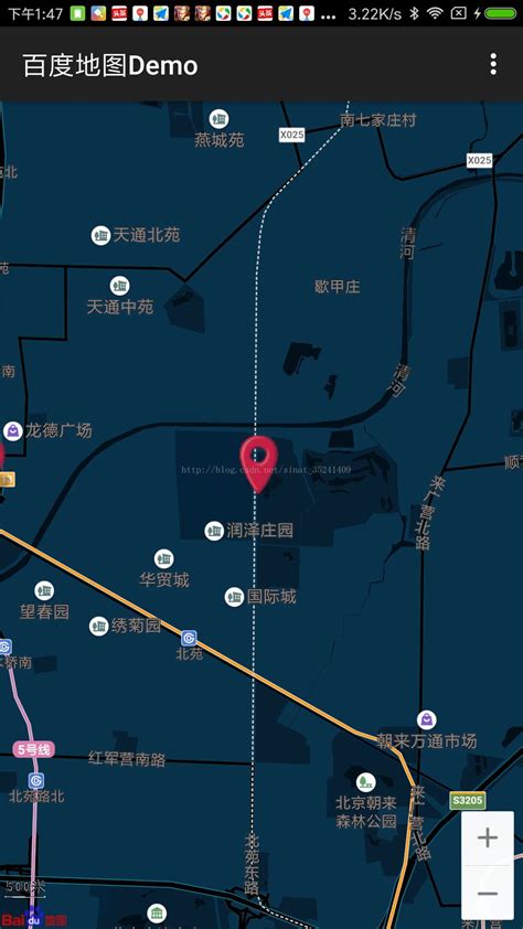 百度个性化地图使用 Csdn博客