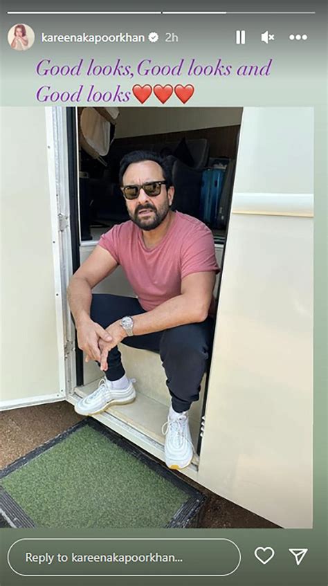 Kareena Kapoor Cant Stop Gushing Over Husband Saif Ali Khan Good