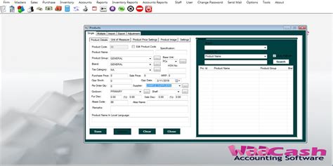 accounting software c source code by waatech codester