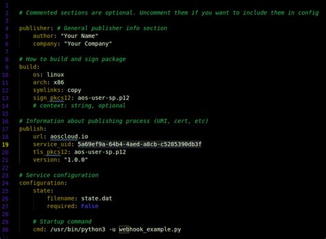 Create A Service Documentation