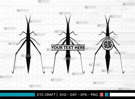 Grasshopper Monogram Grasshopper Svg Graphic By Pixel Elites