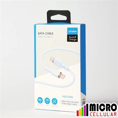 Jual Kabel Data Vivan Vscc S Cm Type C To Type C Original Garansi Resmi Tahun