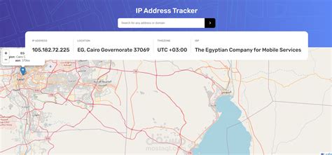 IP Address Tracker مستقل
