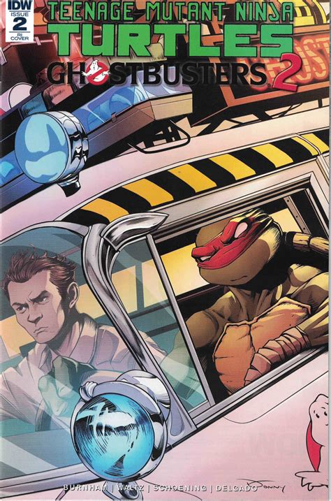Tmnt Ghostbusters Ii 2 110 Donny Tran Variant Idw 2017 1 Ultimate