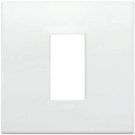 Placa Clásica 1M Polar Mate Total Look VIMAR 19641 B26