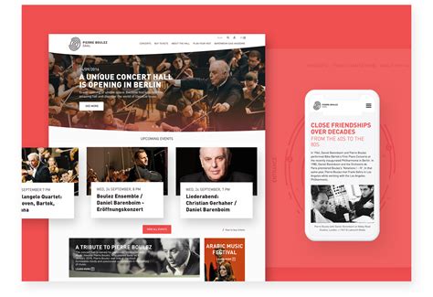 Responsive Web Ux Ui Development Selection On Behance