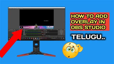 How To Add Overlay On OBS Studio YouTube