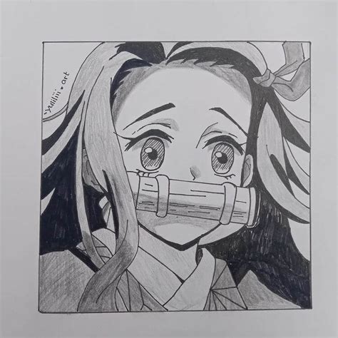 6 Nezuko Kamado Drawing Rachaeljoao