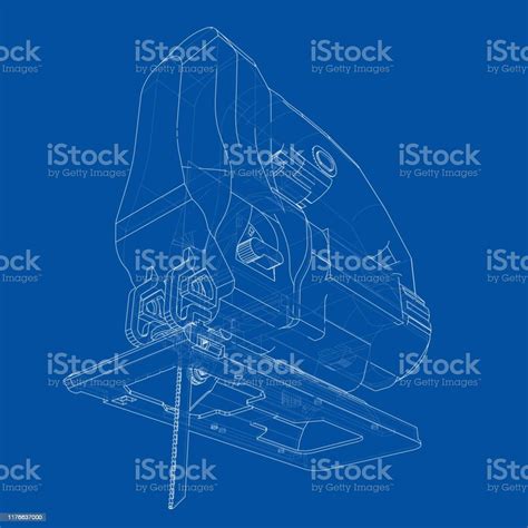 Outline Jig Saw Vector Stock Illustration Download Image Now Blade