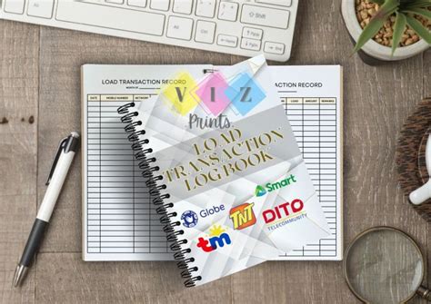 Load Transaction Record Book Log Book Journal Tracker Notebook