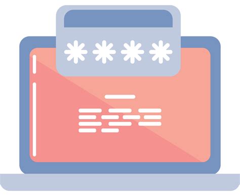 Laptop With Password Access 24095395 Png