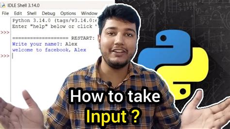 Python Input Function Explained Beginner Guide Youtube
