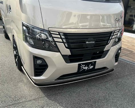 Nv350キャラバン エアロエボリューション未塗装body Line【日産nv350キャラバンのカスタムパーツ専門店】ボディライン