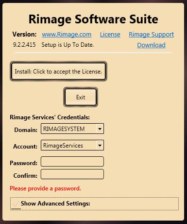 Rimage Software Suite 9 2 Installer FAQ Rimage Support