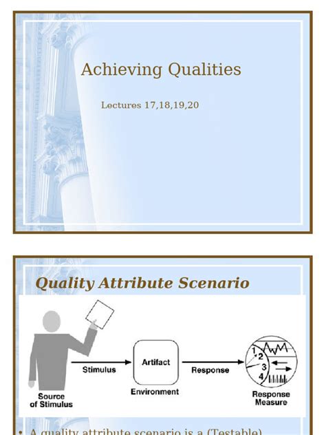 Lecture 21 22 23 24 Availability Modifiability Tactics Pdf Fault Tolerance Databases