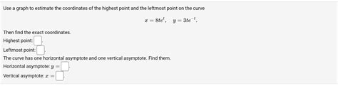 solved use a graph to estimate the coordinates of the