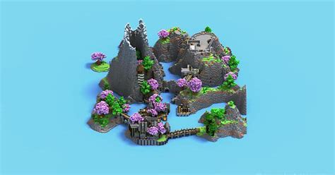 did some voxel renders on my survival server but this one was my