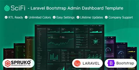 Scifi Laravel Bootstrap Admin Dashboard Template Graphicfort In