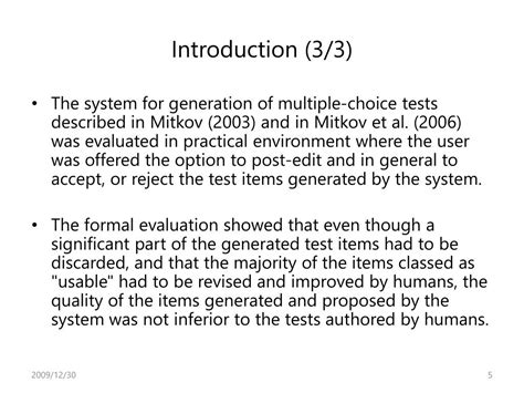 Ppt Semantic Similarity Of Distractors In Multiple Choice Tests