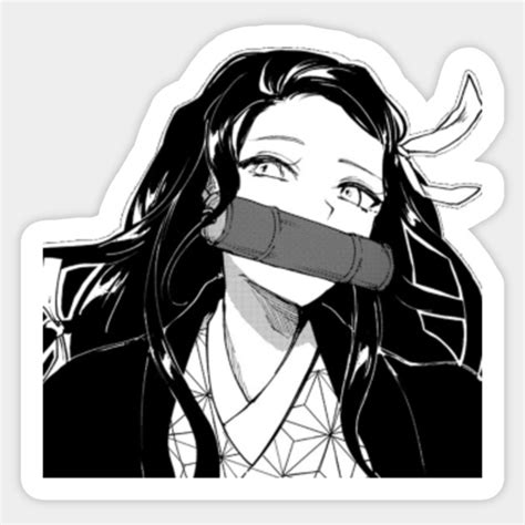 Adult Nezuko Adult Nezuko Sticker TeePublic