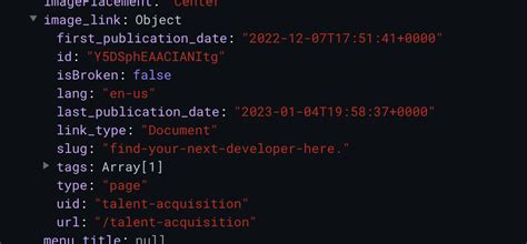 Prismic Link Titles Inconsistency Developing With Prismic Prismic