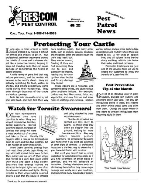 News Rescom Pest Controlrescom Pest Control