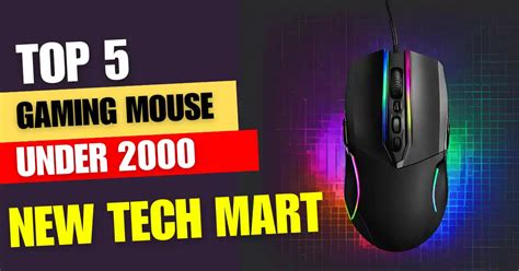 Top 5 Best Gaming Mouse Under Rs 2000 March 2025