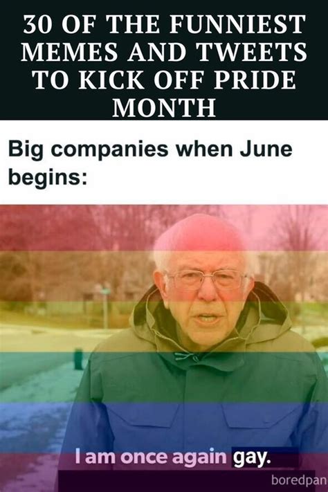 30 Of The Funniest Memes And Tweets To Kick Off Pride Month Memes Funny Memes Mood Pics