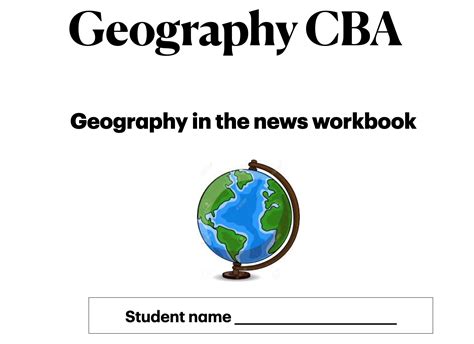 Mash Geography In Action Cba Workbook