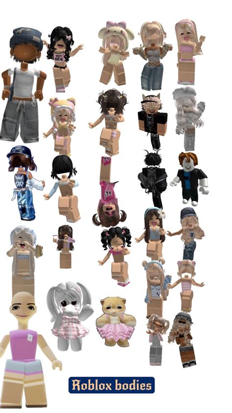 Roblox Bodies 🥹 Play Roblox Roblox Avatar