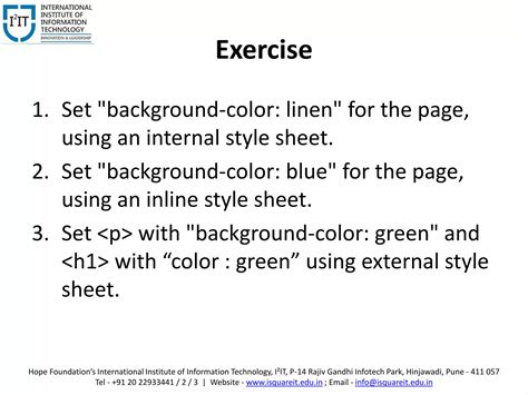 what is cascading style sheet ppt