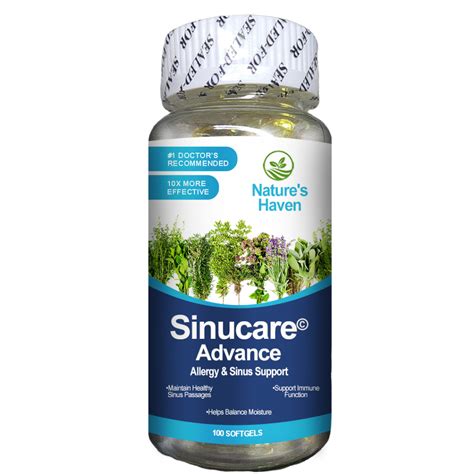 Sinucare Advance Complete Formula For Sinus And Nasal Health With